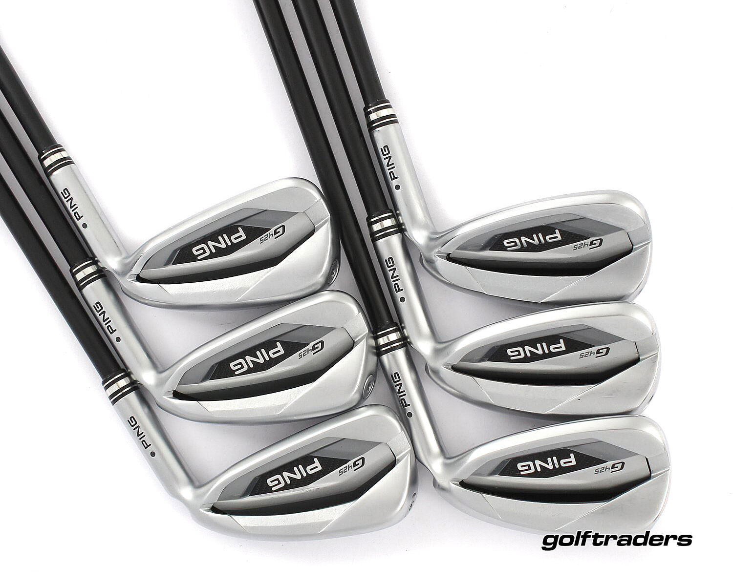 Ping G425 Black Dot Irons 5-PW Graphite Regular Flex M2016