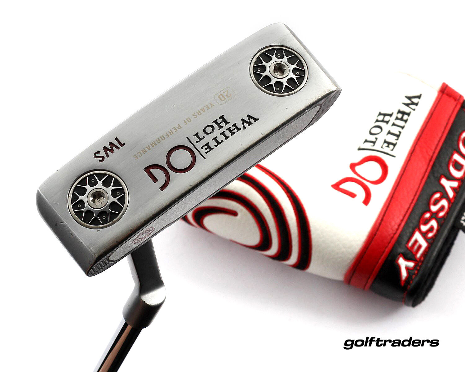 Odyssey White Hot OG 1WS Putter 34" Stroke Lab Cover M1221