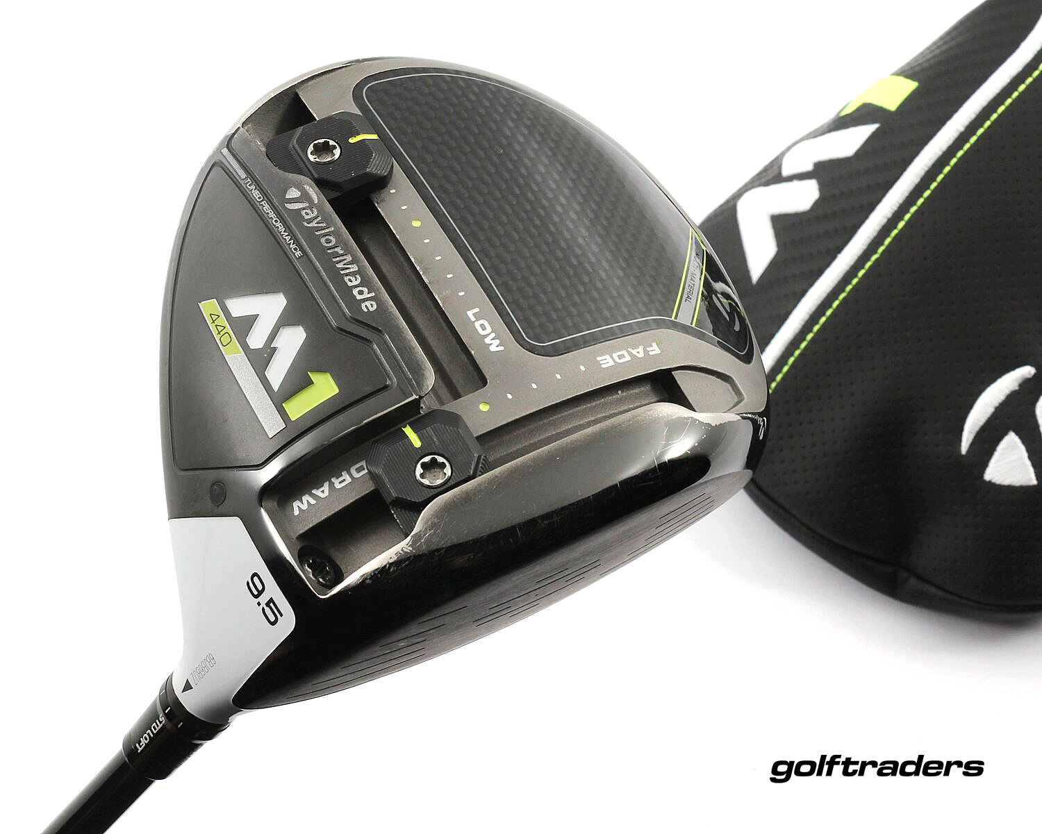 Taylormade M1 440 Driver 9.5º Graphite Stiff Flex Cover New Grip M1469