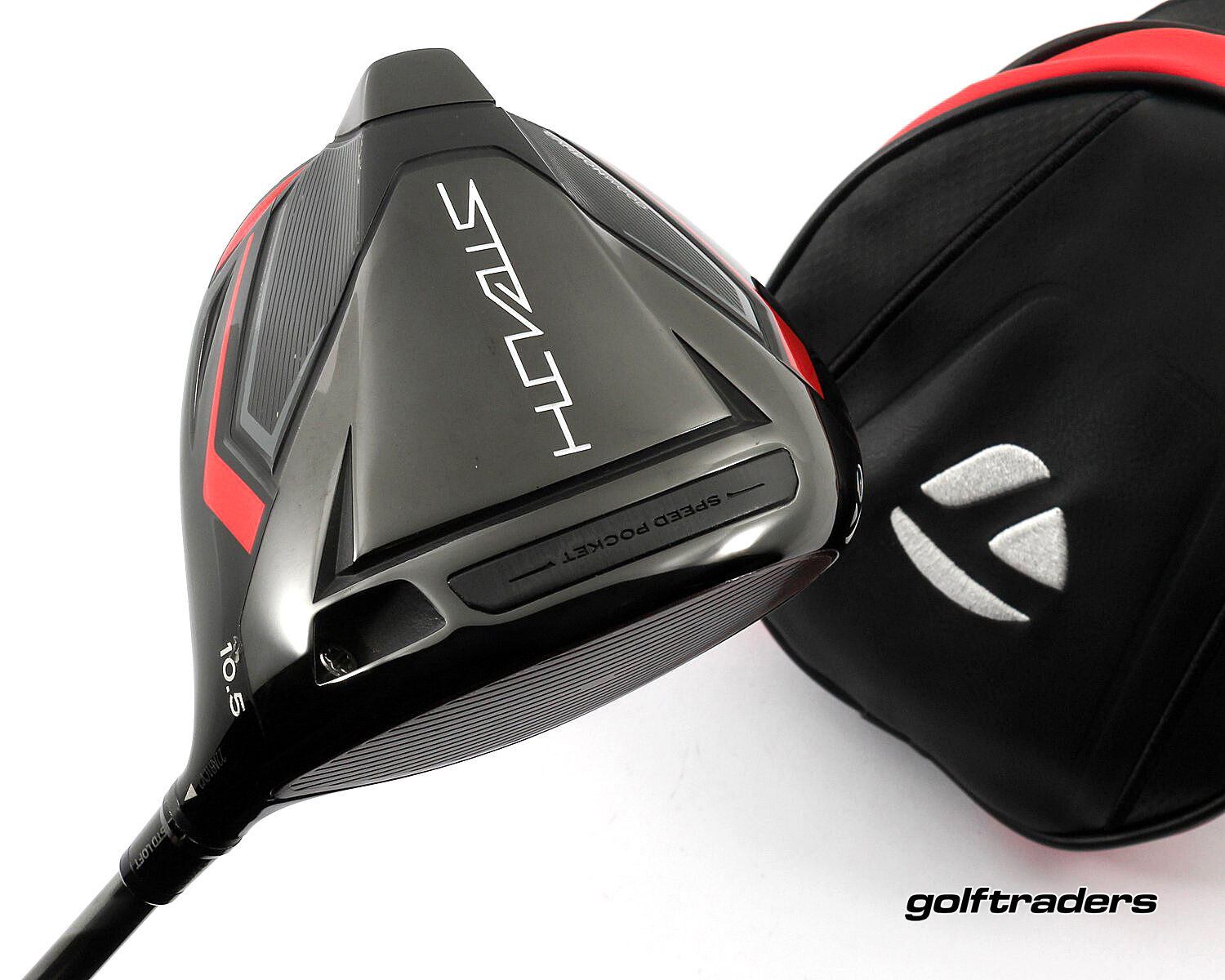 Taylormade Stealth Driver 10.5º Graphite Stiff Flex Cover New Grip M1718