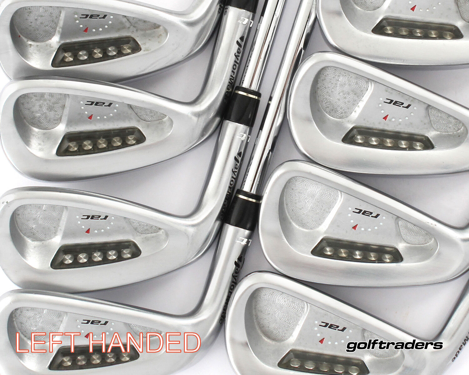 Taylormade RAC LT Irons 3-PW Steel Regular Flex Left Handed New Grips M1977