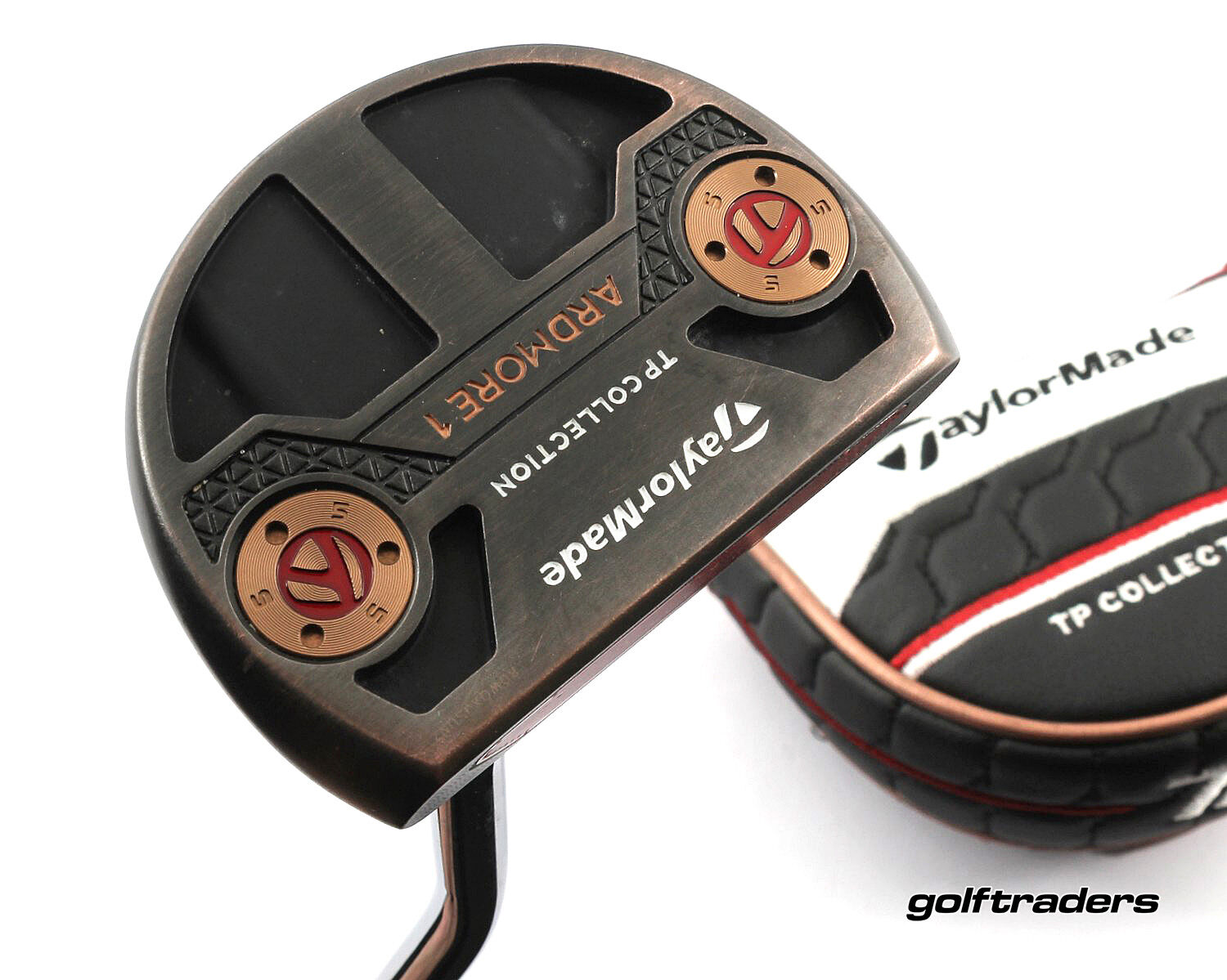 Taylormade TP Collection Ardmore 1 Patina Mallet Putter 34" Steel Cover ...