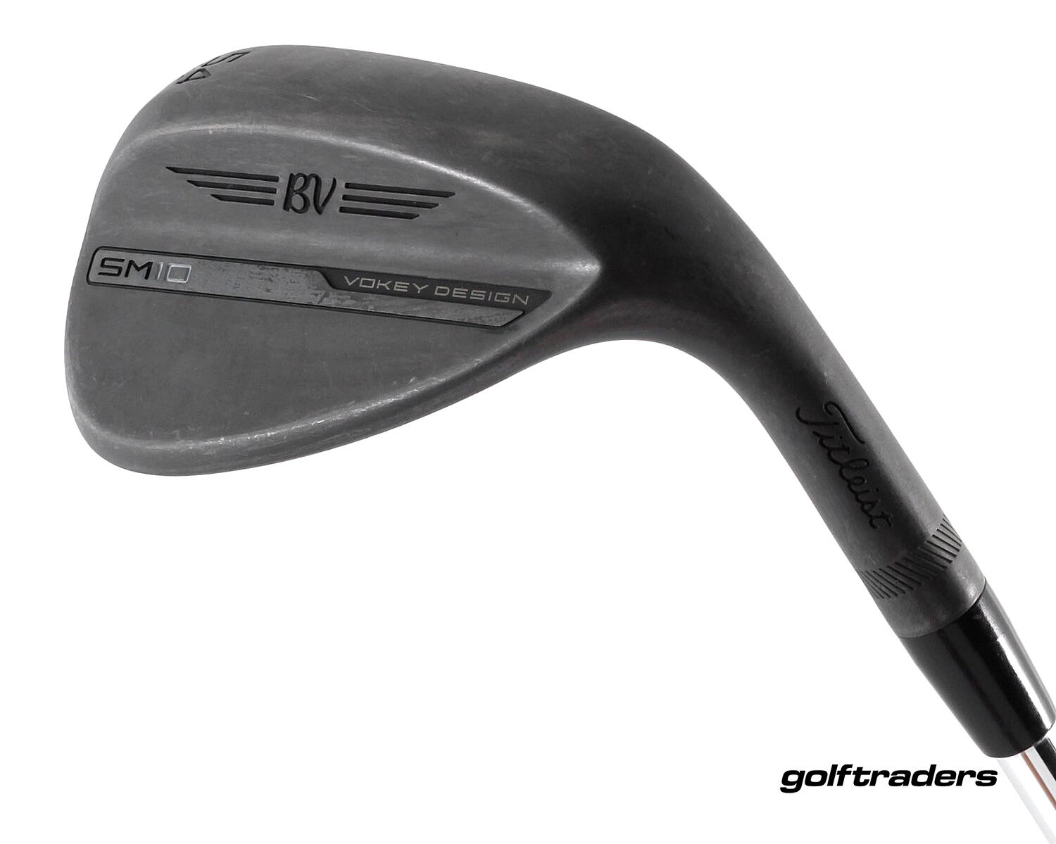 Titleist SM10 Jet Black Sand Wedge 54.10S Steel Stiff Flex M2255