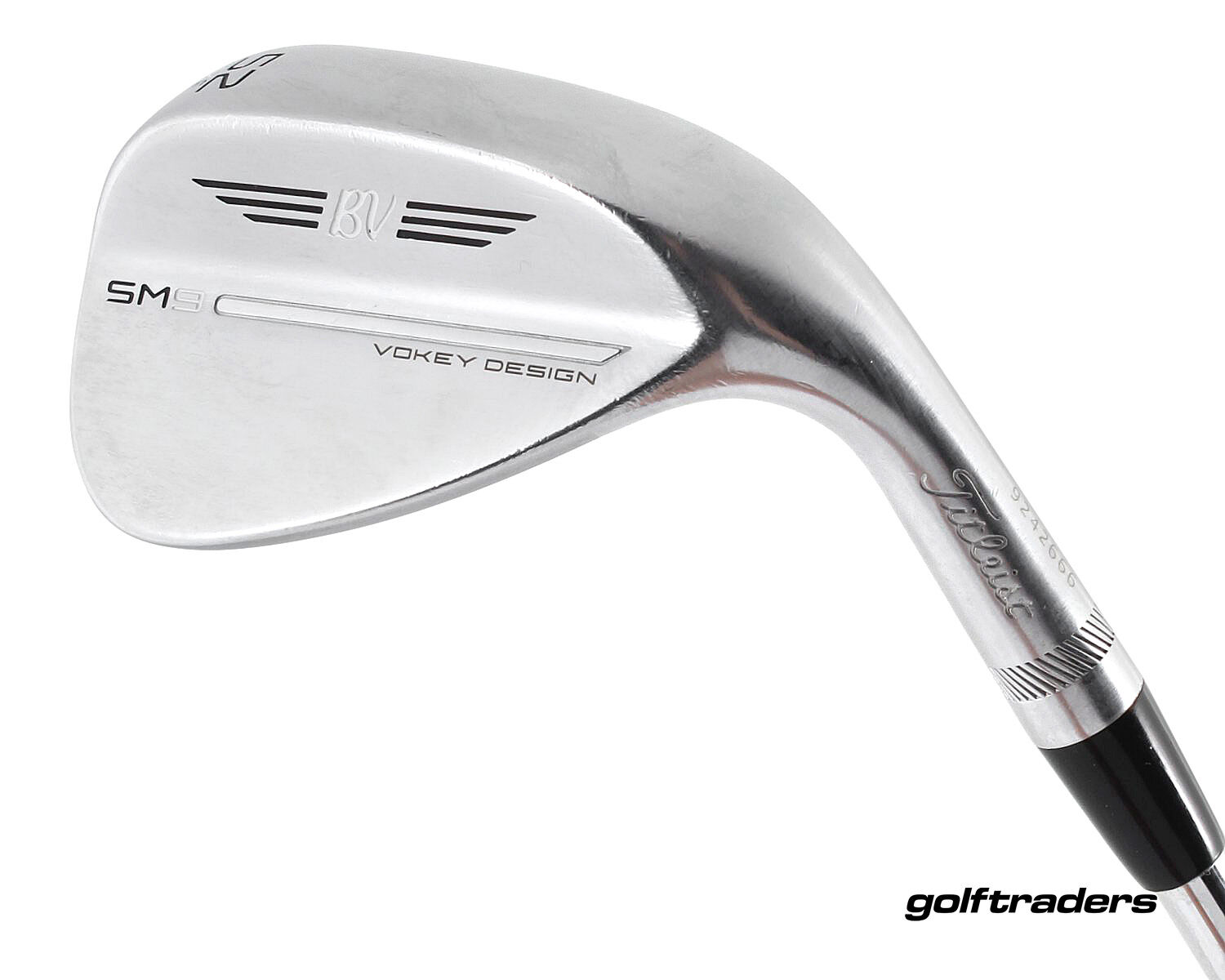 Titleist SM9 Tour Chrome Gap Wedge 52.12F Steel Stiff Flex New Grip M2269