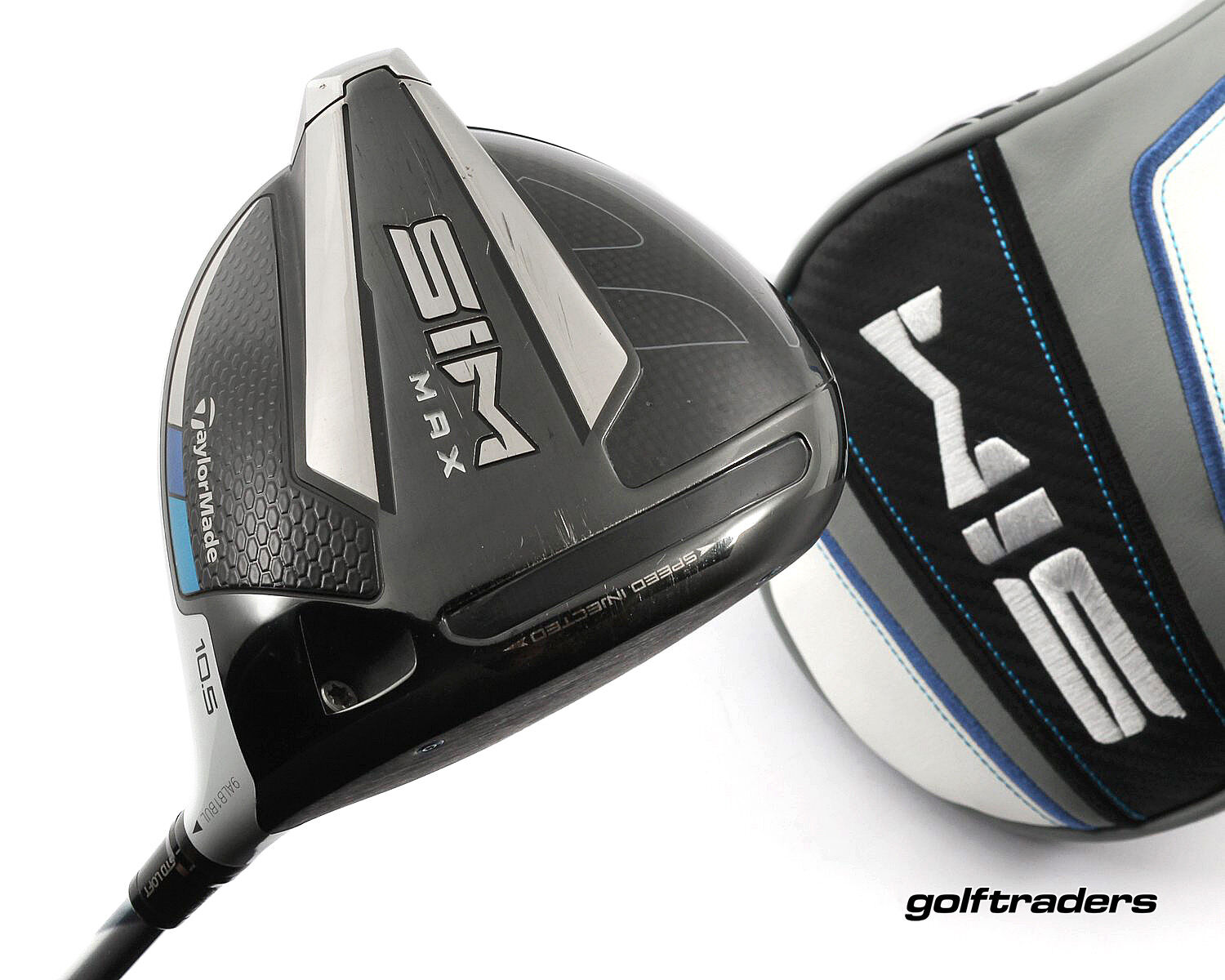 Taylormade Sim Max Driver 10.5º Graphite Stiff Flex Cover New Grip M770